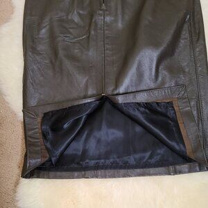 Old Hide House | Skirts | Vintage The Olde Hide House Genuine Leather ...
